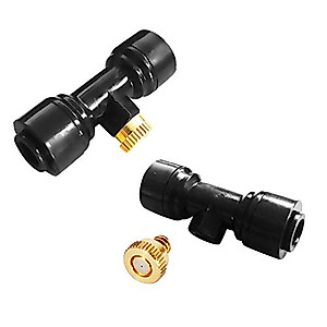 KUWAN 15 Packs Brass Misting Nozzles for Garden Outdoor Patio Home (1)