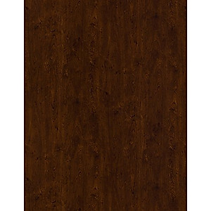 Bush Furniture Yorktown 5 Shelf Bookcase in Antique Cherry