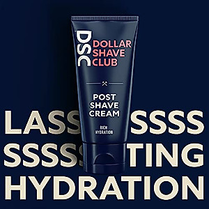 Dollar Shave Club Post Shave Cream for Rich Hydration Suitable for Sensitive Skin 3.4 oz