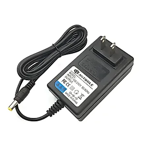 6.5ft Cord AC Adapter for Sylvania Portable DVD Player Sdvd7014 Sdvd7015 Sdvd7027 Sdvd1023 Sdvd7011 Sdvd7012 Charger Power Supply