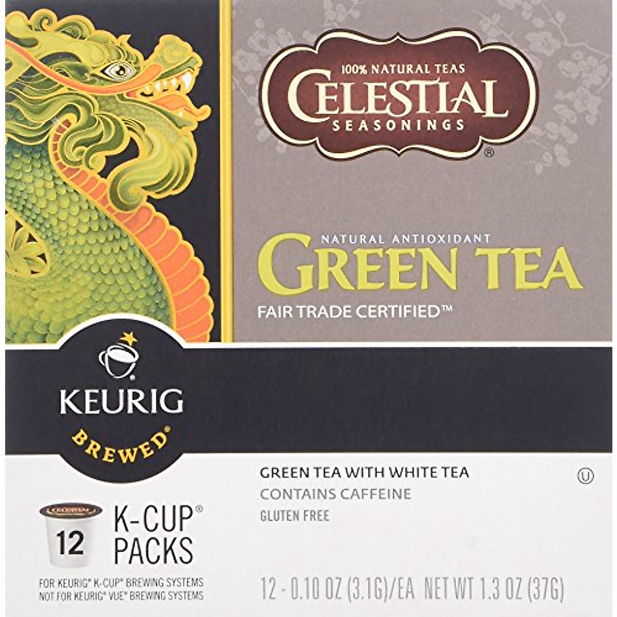 Celestial Seasonings Green Tea -- 12 K-Cups