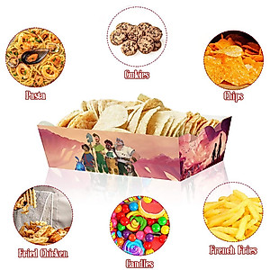 60 Pack Strange World Birthday Party Supplies,Strange World Food Tray Strange World Party Favors Paper Food Serving Tray Strange World Paper Trays