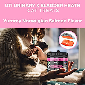 Pet Chef CAT Treats: Cat Bladder Health & UTI Prevention. Reduce, heal & Stop Kidney, Bladder and Painful UTIs. Cat Supplements with Amazing Benefits. Natural, Organic Holisitic Health. Low Calories.