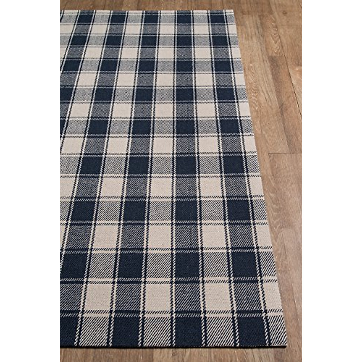 Erin Gates by Momeni Marlborough Charles Navy Hand Woven Wool Area Rug 8' X 10'