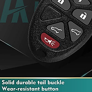 HelloAuto Key Fob Fit for GMC Yukon/Chevy Tahoe Suburban Cadillac Escalade FCC ID: OUC60270 OUC60221