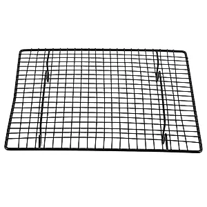Cooling and Baking Rack, Heavy Duty Stainless Steel Wire Cooling Rack Baking Rack Oven Grid Rack Nonstick Cooking Grill Tray For Biscuit/Cake/Bread, 10.24 x 9.06 x 0.98 in