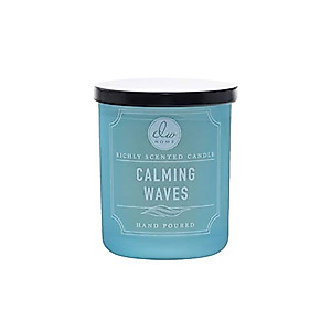 DW Home, Medium Single Wick Candle, Calming Waves