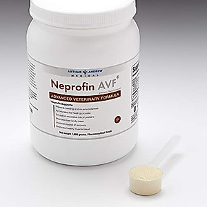 Arthur Andrew Medical, Neprofin AVF, Advanced Veterinary Formula, Large Animal Support for Speedy Recovery and Pain-Free Movement, Vegan, Non-GMO, 1kg Tub