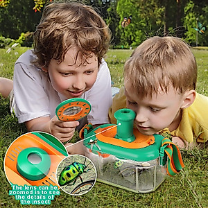 TOY Life Bug Catcher Kit for Kids Bug Catching Kit with Butterfly Net,Bug Net,Critter Keeper,Butterfly Kit,Magnifying Glass,Insect Catcher, Bug Toys Kids Explorer Kit Outdoor Toys for Kid 3 4 5 6 7 8