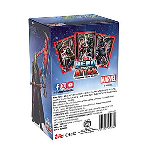 Topps India Marvel Hero Attax 2021 TCG Collection Smart Pack, 123 Cards Total