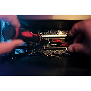 SAMSUNG 990 PRO w/ Heatsink SSD 2TB PCIe 4.0 M.2 Internal Solid State Hard Drive, Fastest Speed for Gaming, Heat Control, Direct Storage and Memory Expansion, Compatible w/ Playstation5, MZ-V9P2T0CW