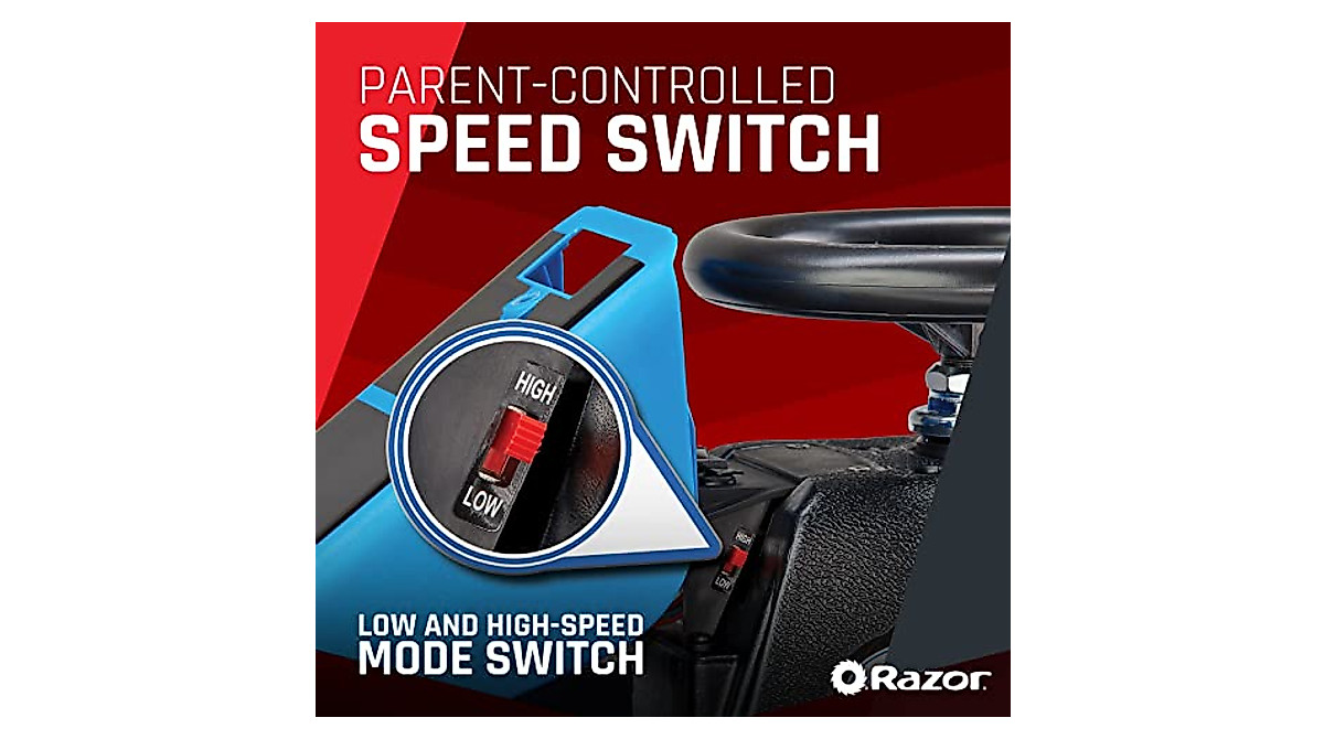 Razor Crazy Cart Shift for Kids Ages 6+ | Electric Drift Go-Kart