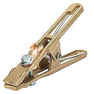 260/300/500A Brass A-shape Ground Welding Earth Clamp Welder Earth Ground Cable Copper Grip Clip Clamp for Welding Machine (260A)