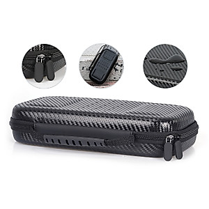 Amazon Basics Carrying Case for Nintendo Switch Console and Accessories - 10 x 2 x 5 Inches, Black