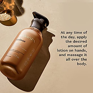 Nativa SPA by O Boticario Quinoa Hydrating Body Lotion, Fragranced Moisturizer Enriched with Purified Quinoa Drops to Boost Hydration, 13.5 Ounce (400ml)