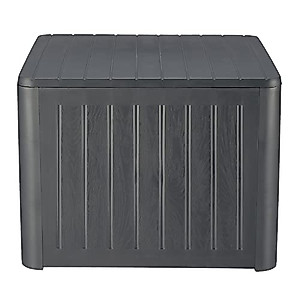 Kcelarec Deck Box 36 Gallon Outdoor Storage Box for Patio Tools, Outdoor Cushions & Pillows, Garden Supplies, Pet Stuff and Pool Accessories