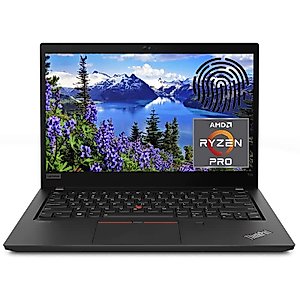 Lenovo 【Win 10 PRO】 Newest ThinkPad T14 Gen 2 14" FHD 400 nits Business Laptop, AMD Ryzen 5 PRO 5650U(Beat i7-10875H), 24GB 3200MHz RAM, 1TB NVMe SSD, Fingerprint, Backlit KB, HDMI + CUE Accessories