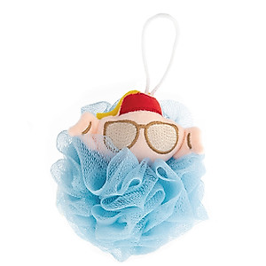 MAD BEAUTY Modern Friends TV Show Turkey Body Puff, Warner Bros, 90s Throwback, Thanksgiving, Body Puff for Delightful Nostalgic Shower Time, Lather