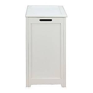 Oceanstar RH5513WHITE Storage Laundry Hamper, White
