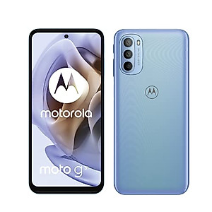 Motorola Moto G31 Dual-SIM 128GB ROM + 4GB RAM (GSM Only | No CDMA) Factory Unlocked 4G/LTE Smartphone (Baby Blue) - International Version