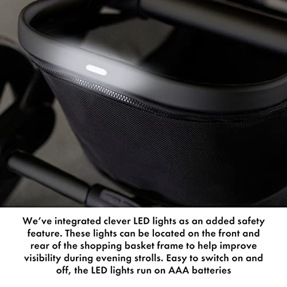 Joolz Day+ Stroller for Babies from Birth to Toddlers 6 Month+ (up to 50lbs) Complete Set: Cot & Seat (incl. Raincover) One-Hand Compact Fold - Reversible Parent Facing Stroller Seat - Gorgeous Grey