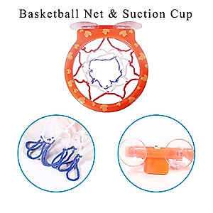 KXT Baby Bath Toys, Basketball Toy with Suction Cup, Bath Toy for Toddler, Toy for Boys & Girls 3 Months and up, Perfect Baby Toy for Gift
