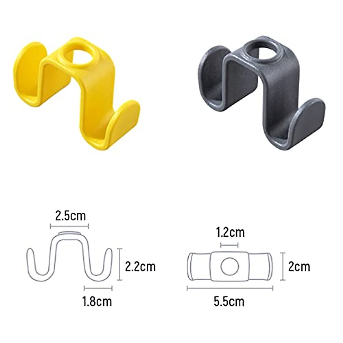 40 Packs Clothes Hanger Connector Hooks,Clothes Hangers Space Saving,Space Saving Hanger Hooks,Double-Sided Hanger Extender Clips,Closet Space Savers and Organizer Closets Hooks Closet Space Hook