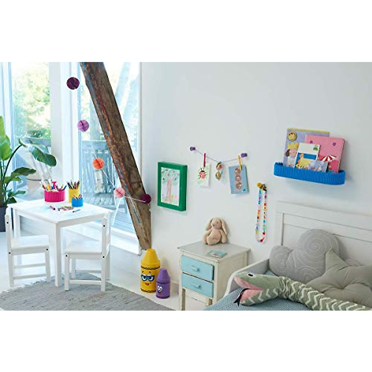 Room Copenhagen Crayola Shelf, Cerulean, One Size, Blue
