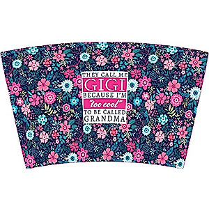 Gigi Too Cool to be Called Grandma Stainless Steel 16 oz Travel Mug with Lid