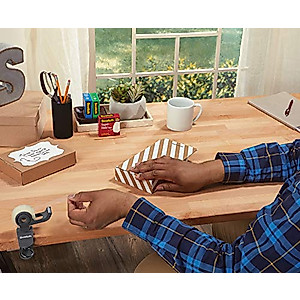 Scotch Brand Clip & Twist Tape Dispenser, Great for Gift Wrapping, Clips to Desks, Tables, Easy Charcoal Gray, 3-Pack (C19-3PK-SIOC)