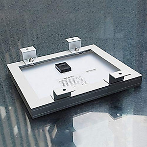 DGZZI Solar Panel Z Bracket Mounting Kit for RV, Roof, Boat, Off Grid 4 Set