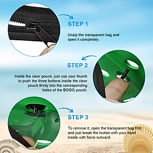 2024 NEW Accessories for Bogg Bag - Divider for Bogg Bag XL，Inserts for Bogg Bag, Bag Dividers, Organizer for bogg bag and Divide Space,Transparent & Black