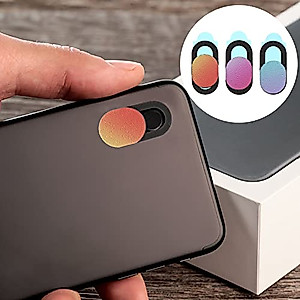 3Pcs Camera Cover Privacy Cover Privacy Protector Webcam Privacy Protection Eye Webcam Cover Slider Decorative Camera Caps Cartoon Notebook Camera Shield Webcam Caps Universal Lens
