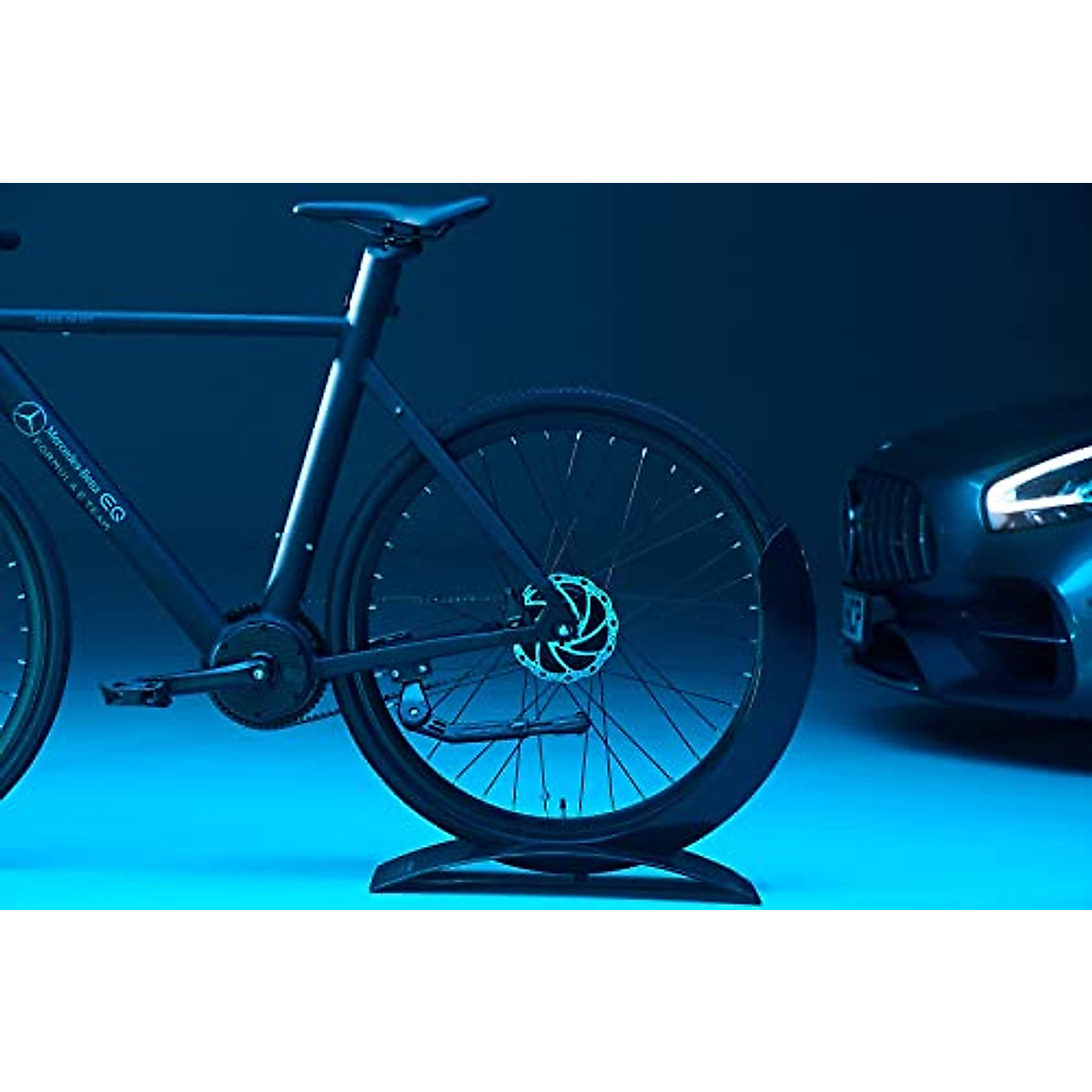 n+ Bikes Mercedes-Benz EQ Formula E Team eBike, Team eBike, Matte Black (Large)