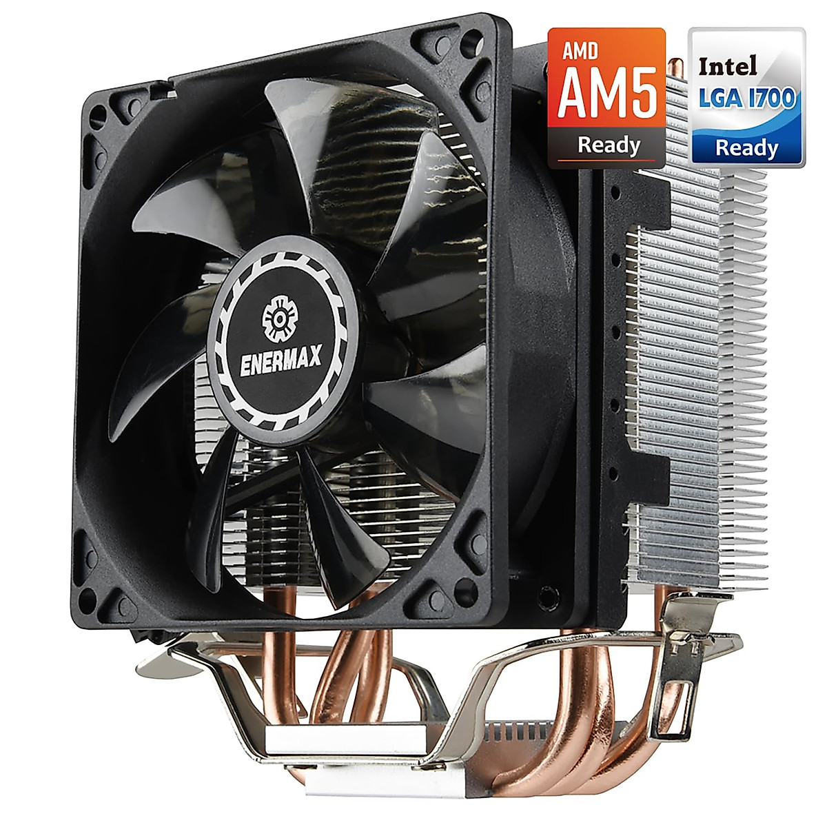 Enermax ETS-N31 ll Compact Intel/AMD CPU Cooler with 3 Direct Heat Pipes, ETS-N31-02