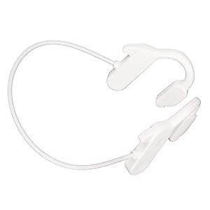 Bone Conduction Headphones, Bluetooth 5.2 Touch Control Wireless Earphone, Open Ear Headphone Sports Headphone for Running, Driving, Biking, Hiking or Driving(White)