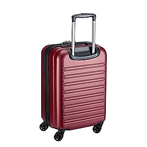 Delsey Adults-Unisex's Hand Luggage, Red, cabine XS (55 cm-43 L) New