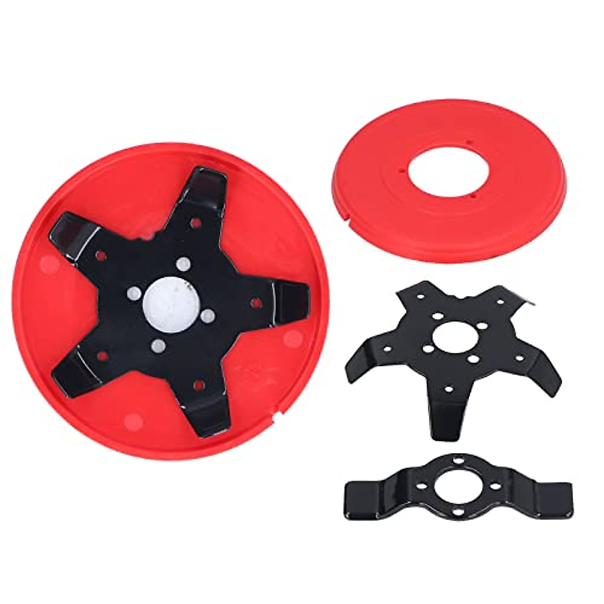 TOPINCN 26mm Trimmer Head Handheld Multifunctional Lawn Mower Cutting Head Replacement for Garden