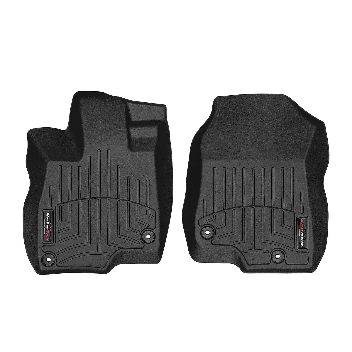 WeatherTech Custom Fit FloorLiners for Acura RDX - 1st Row (4414691), Black