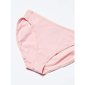 Amazon Essentials Women's Cotton High Leg Brief Underwear (Available in Plus Size), Pack of 6, Multicolor/Dots/Stars/Stripe, X-Small