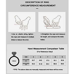 MILACOLATO S925 Sterling Silver Stackable Rings Set for Women Men 18K White Gold Plated Opal Hammered Twisted Thumb Rings High Polished Pinky Knuckle Finger Rings Wedding Band Rings Comfort Fit Size 8