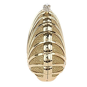 Seashell Evening Clutch Bag Purses For Women Party Handbags For Girls Gold