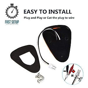 5 X Cab Marker Light,Smoke Lens White LED Cab Roof Running Lights, Accessories Light w/Wiring Pack Compatible with 1999-2016 F150 F250 F350 F450 F550 F650 F750 E150 E250 Super Duty Pickup Trucks