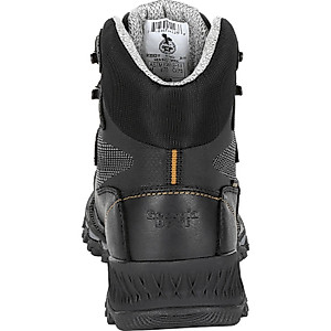 Georgia Boot Rumbler Men Blk 6" Work, Black, 10