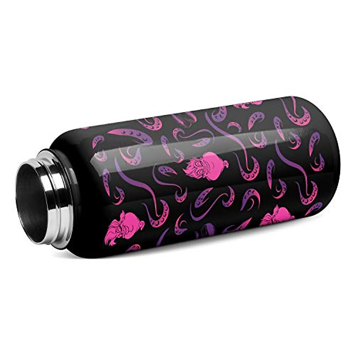 Simple Modern Disney Villains Water Bottle with Straw Lid Insulated Stainless Steel Metal Thermos | Gifts Reusable Leak Proof Flask for Gym Sports | Summit Collection | 32oz The Little Mermaid Ursula