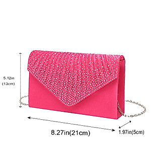 LETODE Clutch Purses for Women Evening Bags and Clutches for Women Envelope Handbags Party Prom Wedding Purse