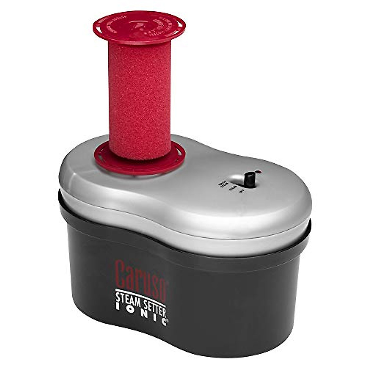 CARUSO IONIC 30 Piece Molecular Steam Hairsetter/Hot Rollers | 5 Size Rollers, Conditions as it Curls