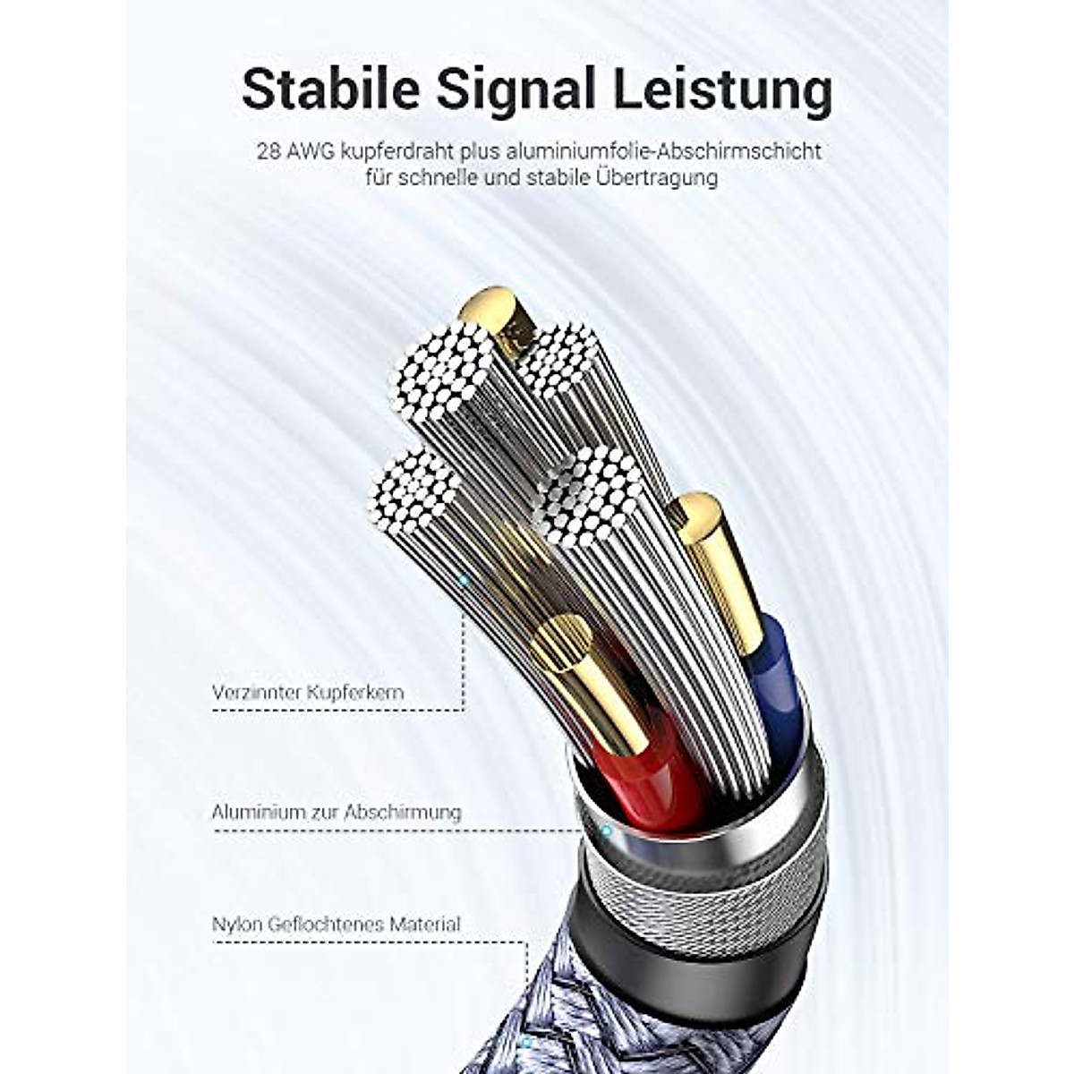 AINOPE 10FT USB 3.0 A to A Male Cable,USB 3.0 to USB 3.0 Cable [Never Rupture] USB Male to Male Cable Double End USB Cord Compatible with Hard Drive Enclosures, DVD Player, Laptop Cool-Grey