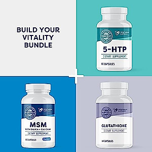 Vimergy Melatonin Capsules, 120 Servings – Natural Sleep Aid – Sleep Supplement – Helps You Fall Asleep Faster & Stay Asleep Longer - Non-GMO, Gluten-Free, Kosher, Soy-Free, Vegan, Paleo