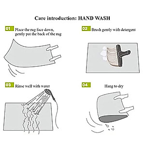 Satigi Deer Hunting Rug, Born to Hunt Rug, camo Area Rugs 5x7, Boho Rug Non-Slip Soft Bath Kitchen Living Room Carpet Outdoor Room Bathroom Rug Memory Foam Decor 2x3 3x5 4x6 5x8 Area Rug